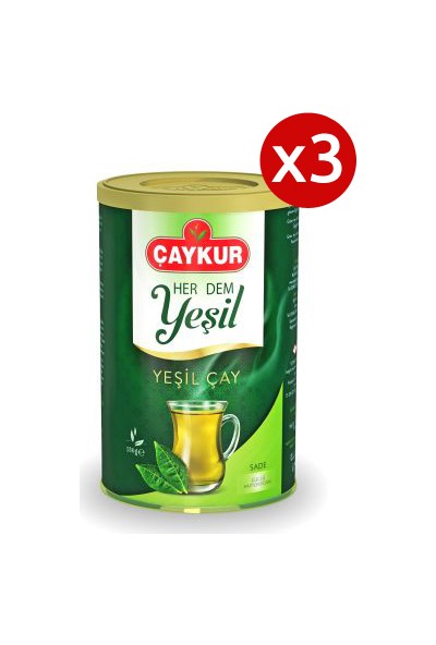 Çaykur Yaprak Yeşil Çay Sade 150 gr x 3' lü Çaykur Yaprak Yeşil Çay Sade 150 gr x 3' lü