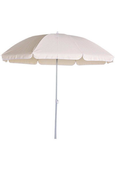 Bidesenal Bahçe Şemsiyesi 2,5 Metrelik Balkon Şemsiye Teras Şemsiye Havuz Şemsiye Plaj Şemsiye Gölgelik 250 Cm