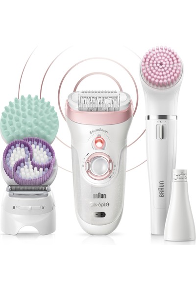 Braun Silk-Epil 9 9/985 SensoSmart Islak Kuru Epilatör Braun Silk-Epil 9 9/985 SensoSmart Islak Kuru Epilatör