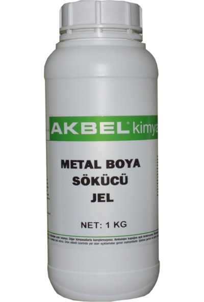 Akbel Metal Boya Sökücü Jel 1 Kg