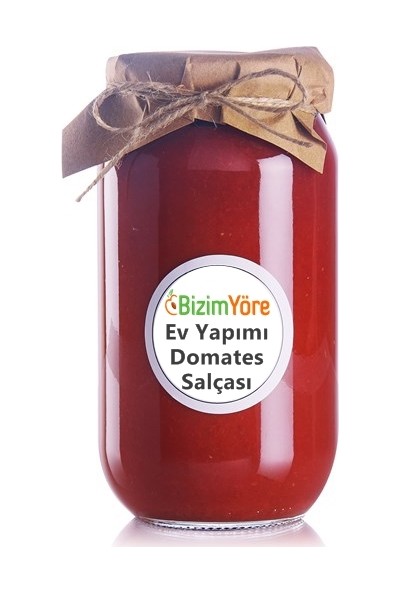 Bizim Yöre Ev Yapımı Doğal Domates Salçası 1 kg