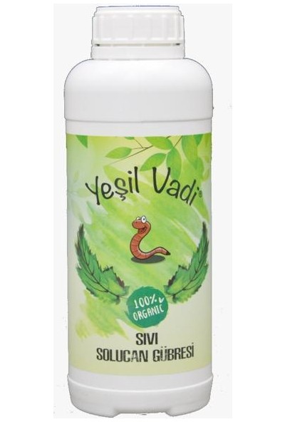 Yeşil Vadi Sıvı Solucan Gübresi 1 lt