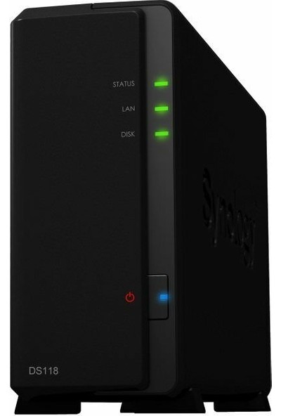 Synology DiskStation DS118 Veri Depolama Ünitesi