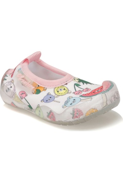 Newborn Naq2010 Aqua Strawcherry Beyaz Açık Pembe Çok Renkli Kız Çocuk Terlik Newborn Naq2010 Aqua Strawcherry Beyaz Açık Pembe Çok Renkli Kız Çocuk Terlik