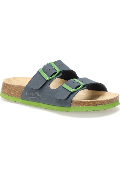 Superfit 0-800111-8200-3 Bios Lacivert Erkek Çocuk Terlik