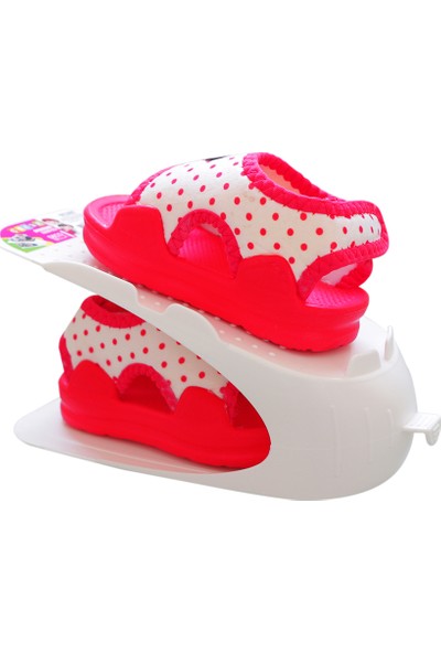 Decobella Çocuk Ayakkabı Rampası Beyaz Decobella Çocuk Ayakkabı Rampası Beyaz