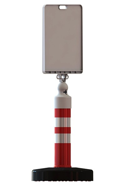 Hse Market Dubalı Reklam Ve Uyarı Dıkmesı (Mıcır Tabanlı + Tabelalı)