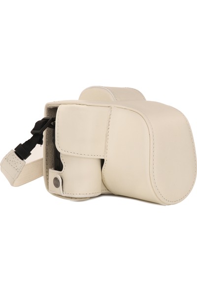 MegaGear Canon EOS M50 Suni Deri Kamera Çantası MegaGear Canon EOS M50 Suni Deri Kamera Çantası