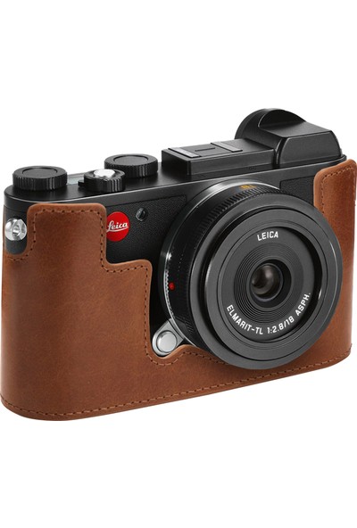 Megagear Leica cl (Tek Dip) Deri Kamera Çantası