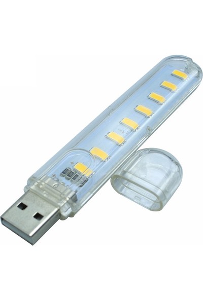 Appa Taşinabi̇li̇r 8 Ledli̇ Büyük Flash USB LED Işik Gece Lambasi Srf-Ld-05 Appa Taşinabi̇li̇r 8 Ledli̇ Büyük Flash USB LED Işik Gece Lambasi Srf-Ld-05