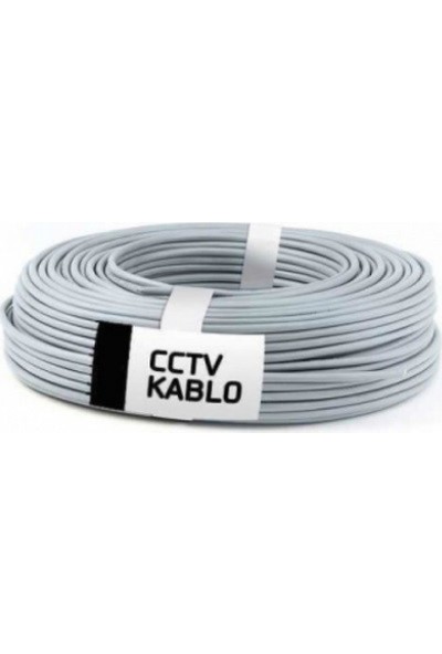 Retro R100-1COAX +2X0,22MM Cctv Güvenli̇k Kablo 100 Metre Retro R100-1COAX +2X0,22MM Cctv Güvenli̇k Kablo 100 Metre