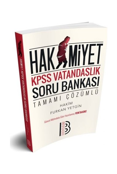 Benim Hocam Yayınları  2019 KPSS Hakimiyet Vatandaşlık Tamamı Çözümlü Soru Bankası