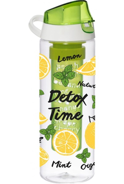 Herevin Tropic Limon Baskılı İNfuserli Detox Matara - Como Kapak Herevin Tropic Limon Baskılı İNfuserli Detox Matara - Como Kapak