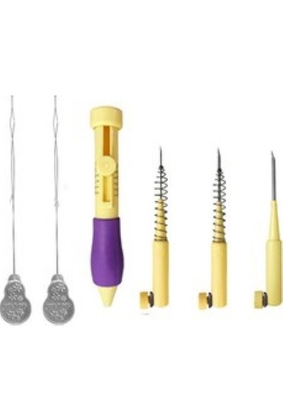 Nazarone Punch İğne Seti Panç Nakış İğnesi Nazarone Punch İğne Seti Panç Nakış İğnesi