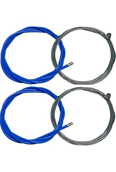 Hsgl Bi̇si̇klet Fren Mavi̇ Diş Kablo ve Tel Set
