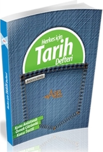 Asel Başucu Serisi Herkes İçin Tarih Defteri Hazırlık Kitabı
