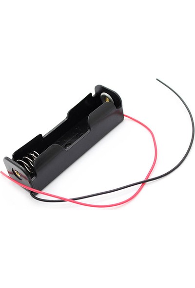 Pst Tekli 1 Li 18650 Pil Yuvası Kablolu Tutucu 3.7V Pil Şarj Kutusu Pst Tekli 1 Li 18650 Pil Yuvası Kablolu Tutucu 3.7V Pil Şarj Kutusu