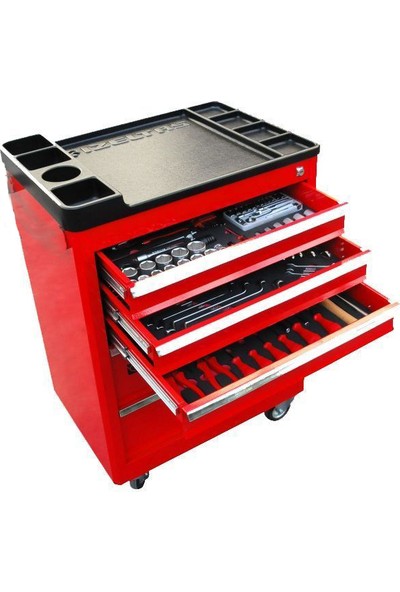 İzeltaş Partner Takım Dolabı 121 Parça Dolu