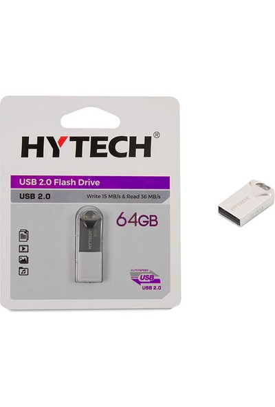 Hytech HY-XUF64 64 USB Flash Bellek Mini Hytech HY-XUF64 64 USB Flash Bellek Mini