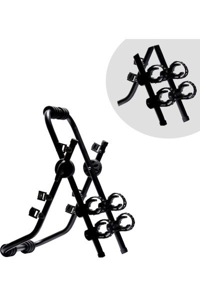 Baby Home Bh-55 2'li Klasik Bisiklet Taşıyıcı Siyah