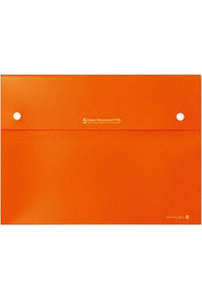 Morning Glory 5 Bölmeli Evrak Dosyası Turuncu 51530-79156