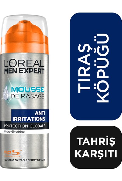 L'Oréal Paris Men Expert Tahriş Karşıtı Tıraş Köpüğü 200 Ml L'Oréal Paris Men Expert Tahriş Karşıtı Tıraş Köpüğü 200 Ml