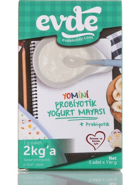 Evde Yomini Yoğurt Mayası 5'li Paket