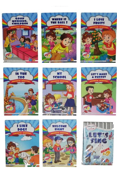 Readers İngilizce Hikaye Kitabı Seti (Grade 1 - 2) İlkokul 2. Sınıf (İngilizce Şarkı Kitabı ve DVD) Readers İngilizce Hikaye Kitabı Seti (Grade 1 - 2) İlkokul 2. Sınıf (İngilizce Şarkı Kitabı ve DVD)