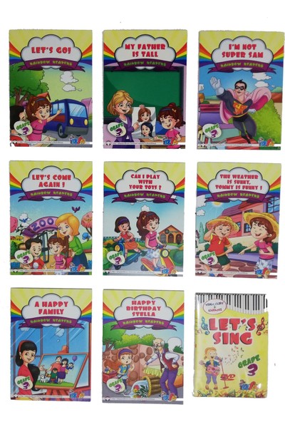 Readers İngilizce Hikaye Kitabı Seti (Grade 3) İlkokul 3. Sınıf (İngilizce Şarkı Kitabı ve DVD) Readers İngilizce Hikaye Kitabı Seti (Grade 3) İlkokul 3. Sınıf (İngilizce Şarkı Kitabı ve DVD)