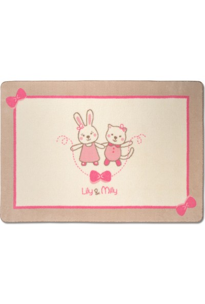 Funna Lily Milly Bebek Odası Halısı 100X150 Cm