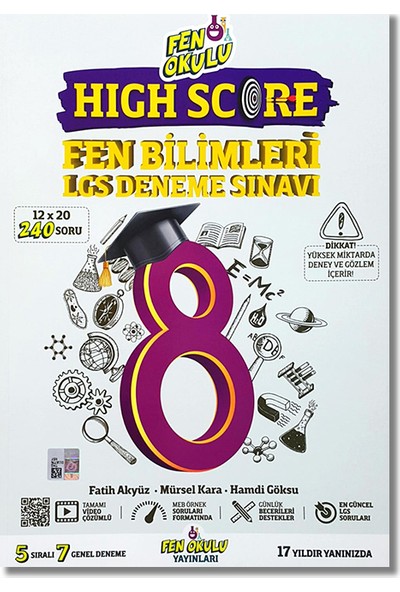Arı Yayıncılık High Score Fen Bilimleri Deneme Sınavı Arı Yayıncılık High Score Fen Bilimleri Deneme Sınavı