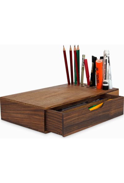 Woodsaka Reka Çekmeceli Kalemlik Organizer Woodsaka Reka Çekmeceli Kalemlik Organizer