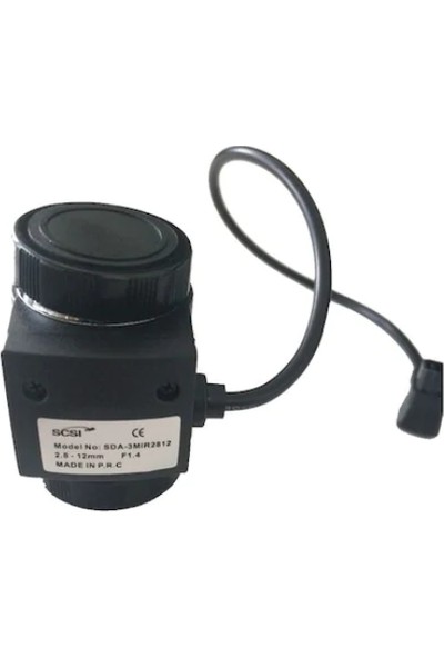 Scsi SDA-3MIR2812 Oto İris 3 Mp Lens