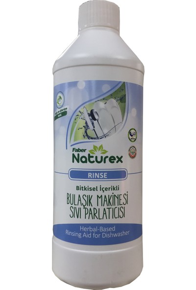 Naturex Bitkisel Bulaşık Makinası Sıvı Parlatıcısı 500 ml Naturex Bitkisel Bulaşık Makinası Sıvı Parlatıcısı 500 ml