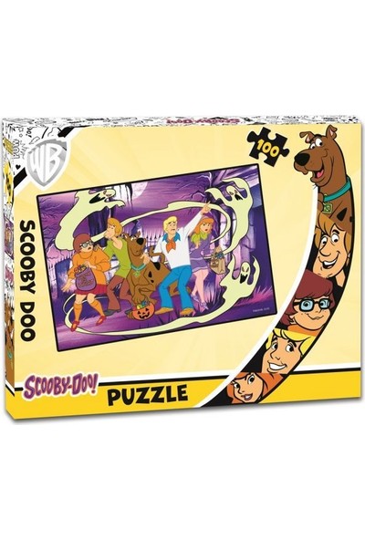 Laço Scooby Doo 100 Parça Çocuk Puzzle Laço Scooby Doo 100 Parça Çocuk Puzzle