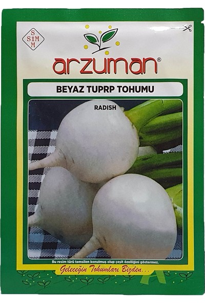Arzuman Beyaz Turp Tohumu 10 Gram Arzuman Beyaz Turp Tohumu 10 Gram