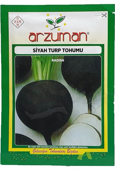 Arzuman Siyah Turp Tohumu 10 Gram Arzuman Siyah Turp Tohumu 10 Gram