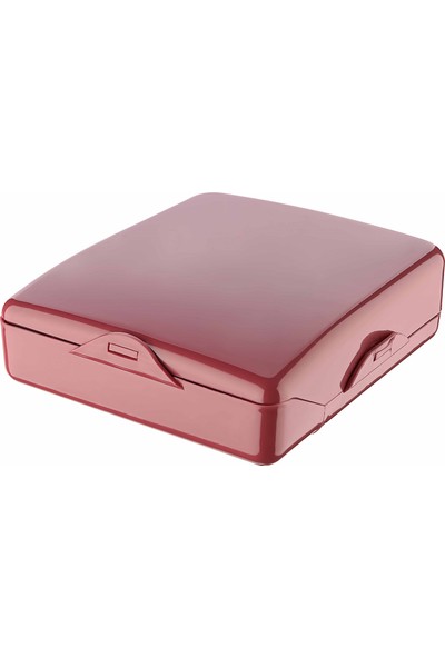 Titiz Kapaklı Hijyen Ped Kutusu - Bordo