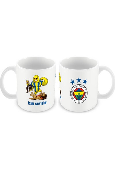 Acayip Hediyeler Kişiye Özel Fenerbahçe Ezeli Rekabet Kupa Bardak - 1 Acayip Hediyeler Kişiye Özel Fenerbahçe Ezeli Rekabet Kupa Bardak - 1