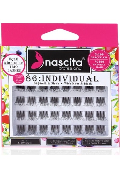Nascita Ultra Yoğun Üçlü Takma Kirpik -086 Nascita Ultra Yoğun Üçlü Takma Kirpik -086