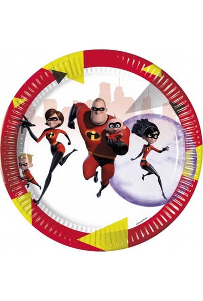 Party Shop İncredibles İnanılmaz Aile Tabak