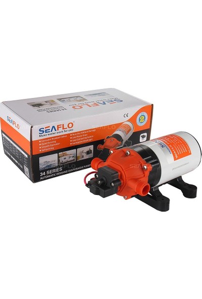 Seaflo Karavan, Tekne Hidroforu 12 Volt 6 Lt/Dak 100 Psi 6.8 Bar Seaflo Karavan, Tekne Hidroforu 12 Volt 6 Lt/Dak 100 Psi 6.8 Bar