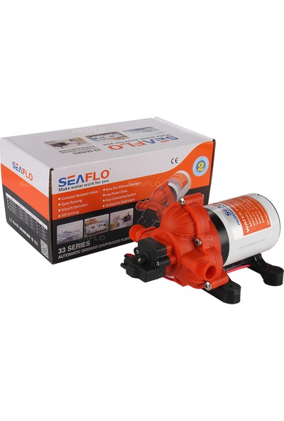 Seaflo Karavan, Tekne Hidroforu 24 Volt 11.6 Lt/Dak 45 Psi 3.1 Bar Seaflo Karavan, Tekne Hidroforu 24 Volt 11.6 Lt/Dak 45 Psi 3.1 Bar