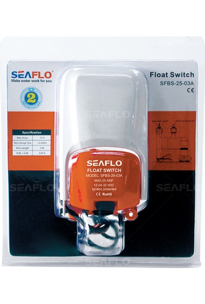 Seaflo Sintine Pompası Şamandıra Şalteri Sr12296 Ds Pompa Şamandırası Seaflo Sintine Pompası Şamandıra Şalteri Sr12296 Ds Pompa Şamandırası