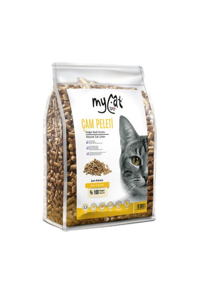 My Cat Doğal Çam Peleti Doğal Kedi Kumu 2,5 kg My Cat Doğal Çam Peleti Doğal Kedi Kumu 2,5 kg