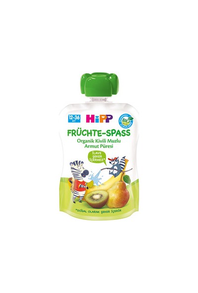 Hipp Organik Kivili Muzlu Armut Püresi 90 gr 6 Adet Hipp Organik Kivili Muzlu Armut Püresi 90 gr 6 Adet