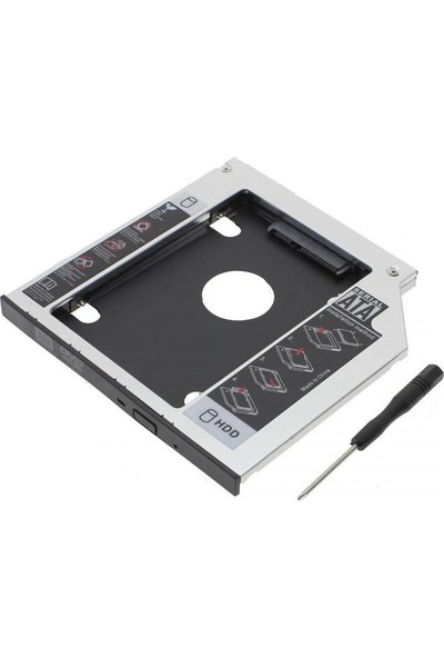 Comtech 9.5mm Sata HDD Harddisk Caddy Kızak Kutu Laptop SSD Notebook İkinci HDD Takma Comtech 9.5mm Sata HDD Harddisk Caddy Kızak Kutu Laptop SSD Notebook İkinci HDD Takma