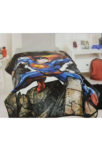 Özdilek Lisanslı Battaniye Tek Kişilik Süperman