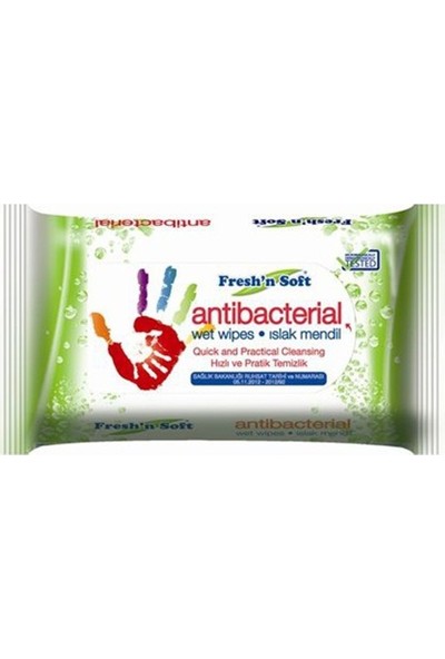 Fresh'N Soft Antibakteriyel Cep Mendili