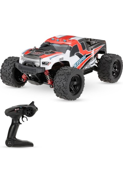 Geppettoys Extreme Elektirikli Thunder 40 Km Hız Yapan Araba Uzaktan Kumandalı Pickup Jeep